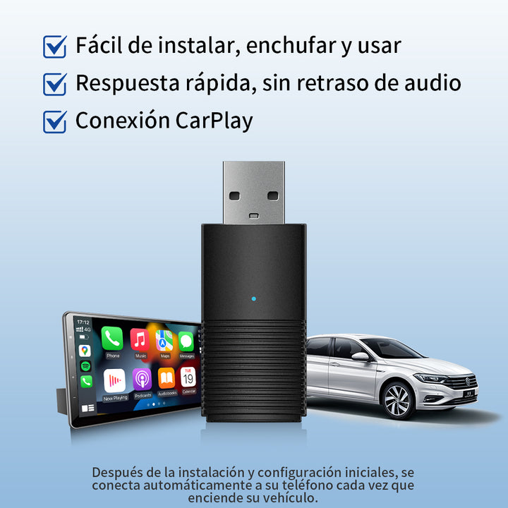 Mini Wireless CarPlay OR Wireless Android Auto Adapter – Ottocast Spain